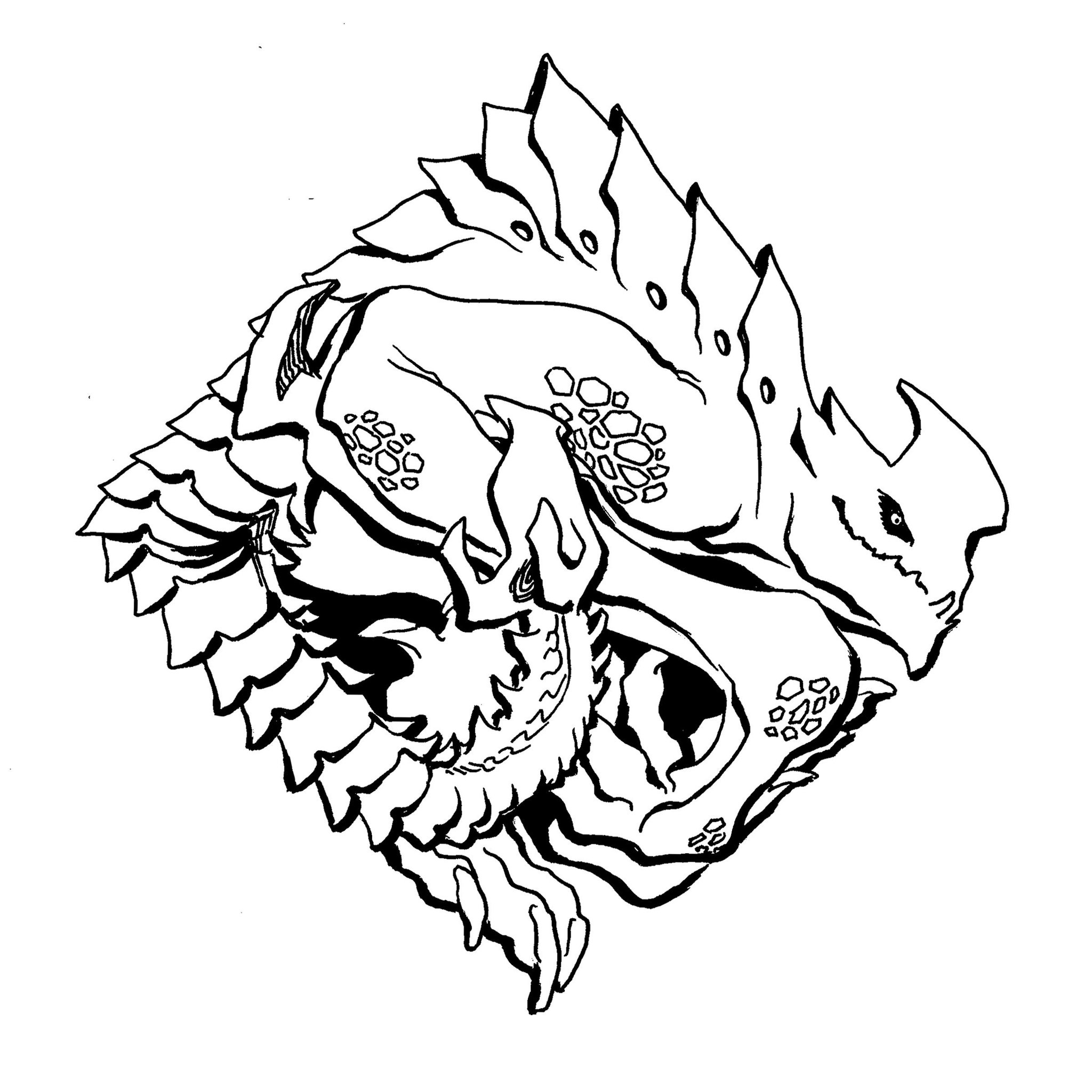 Pacific Rim Kaiju Coloring Pages