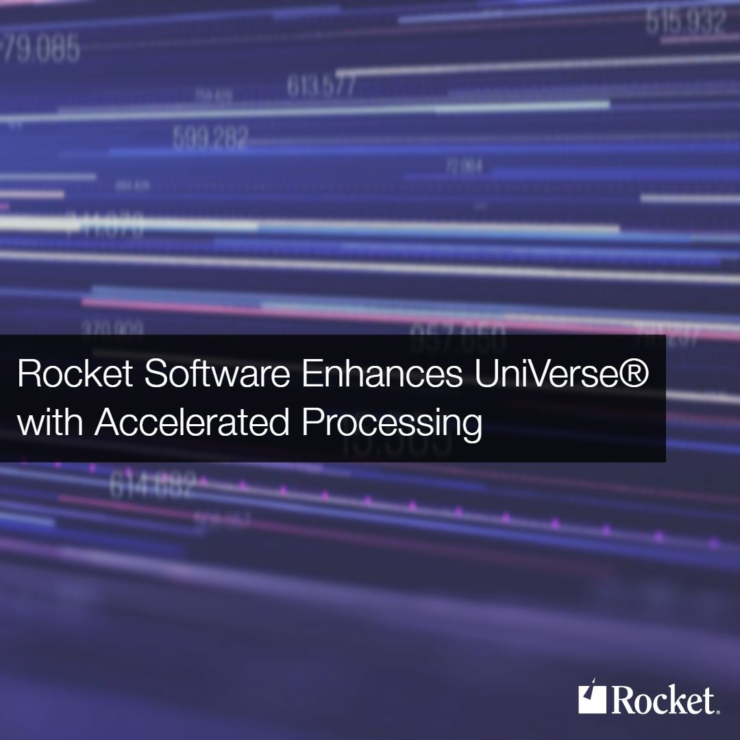 Rocket Software on Twitter: "Read about the enhancements we've made to #RocketUniVerse in ...