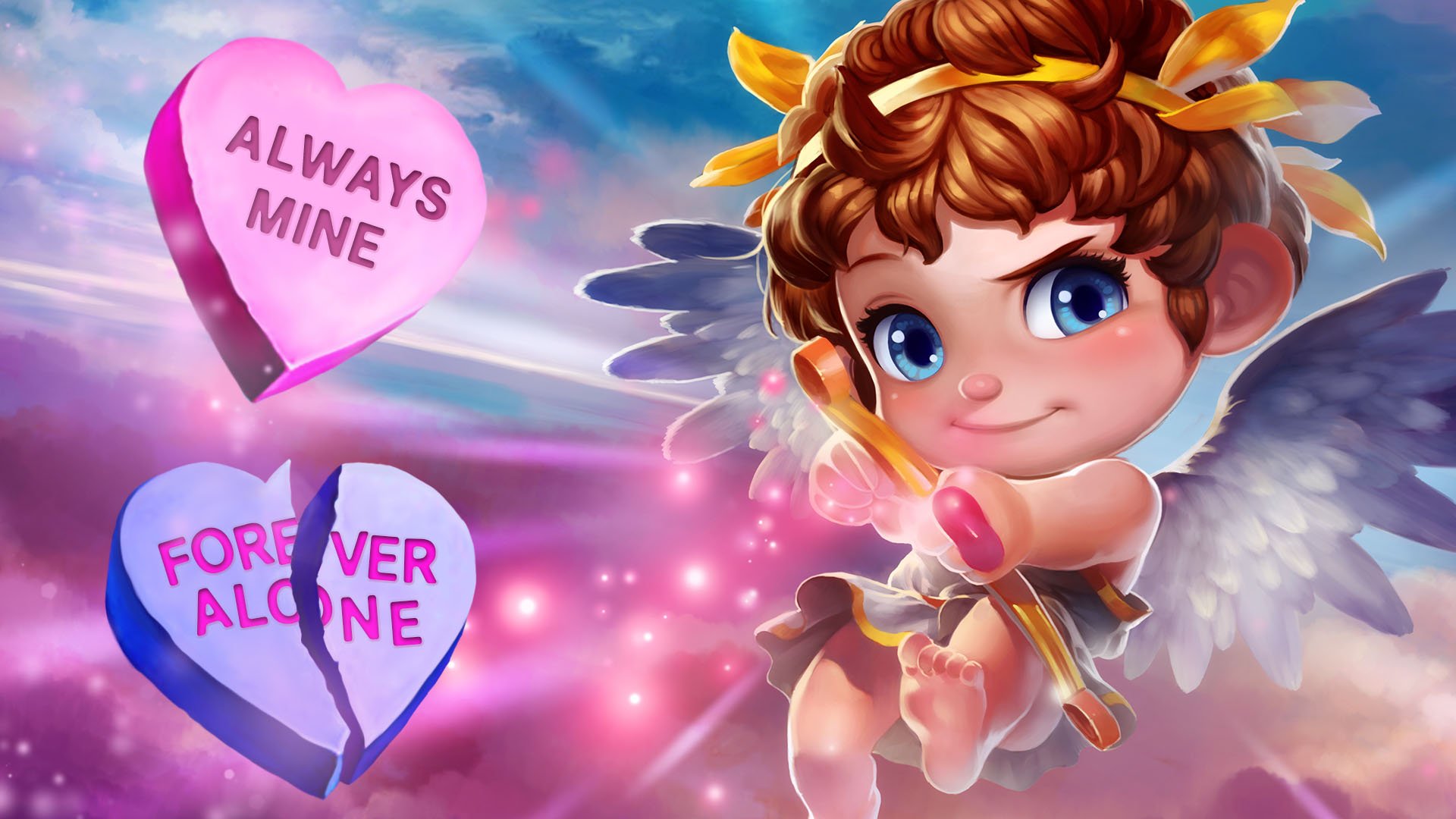 Smite Cupid Wallpaper