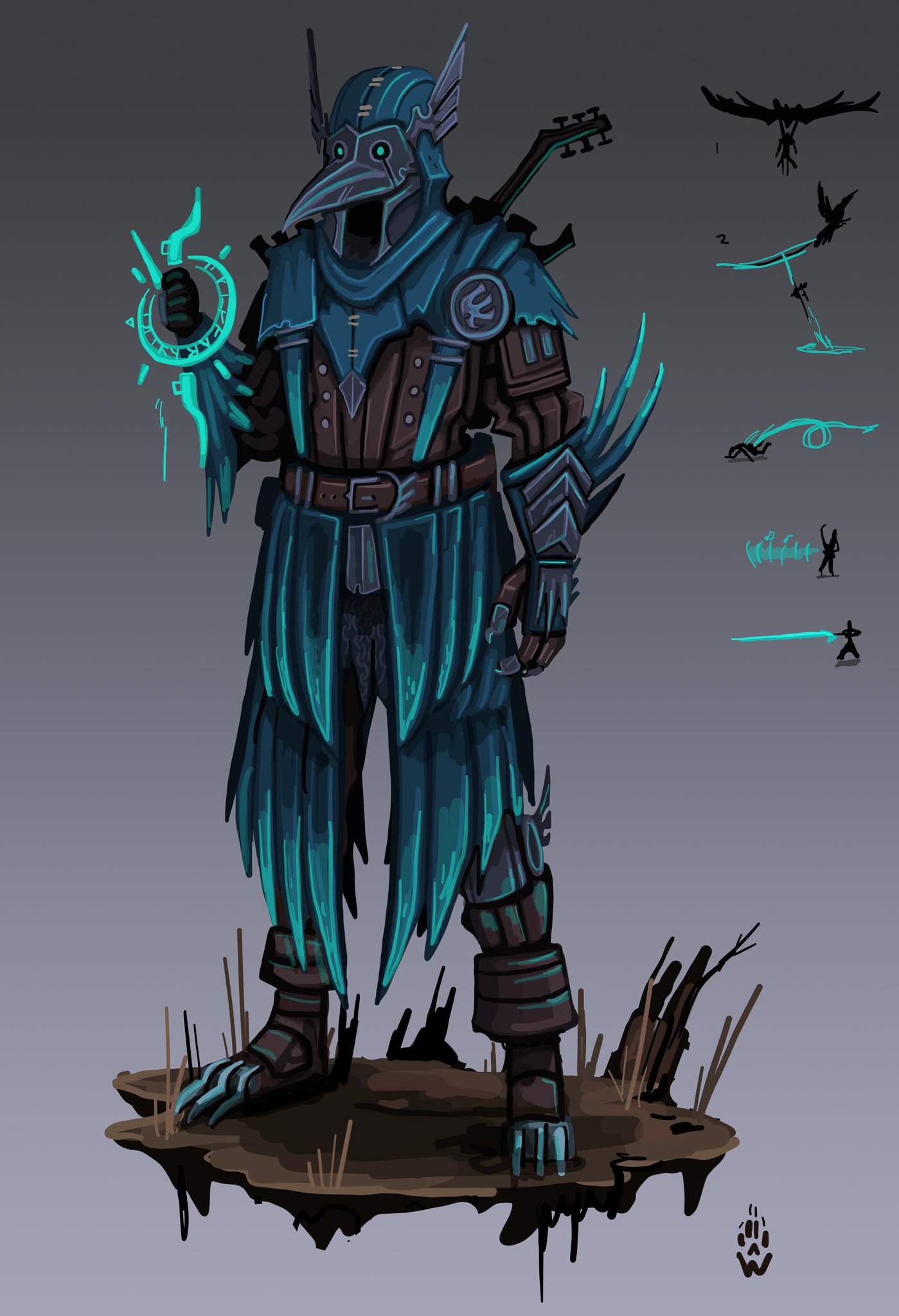 Smite Apollo Concept Art