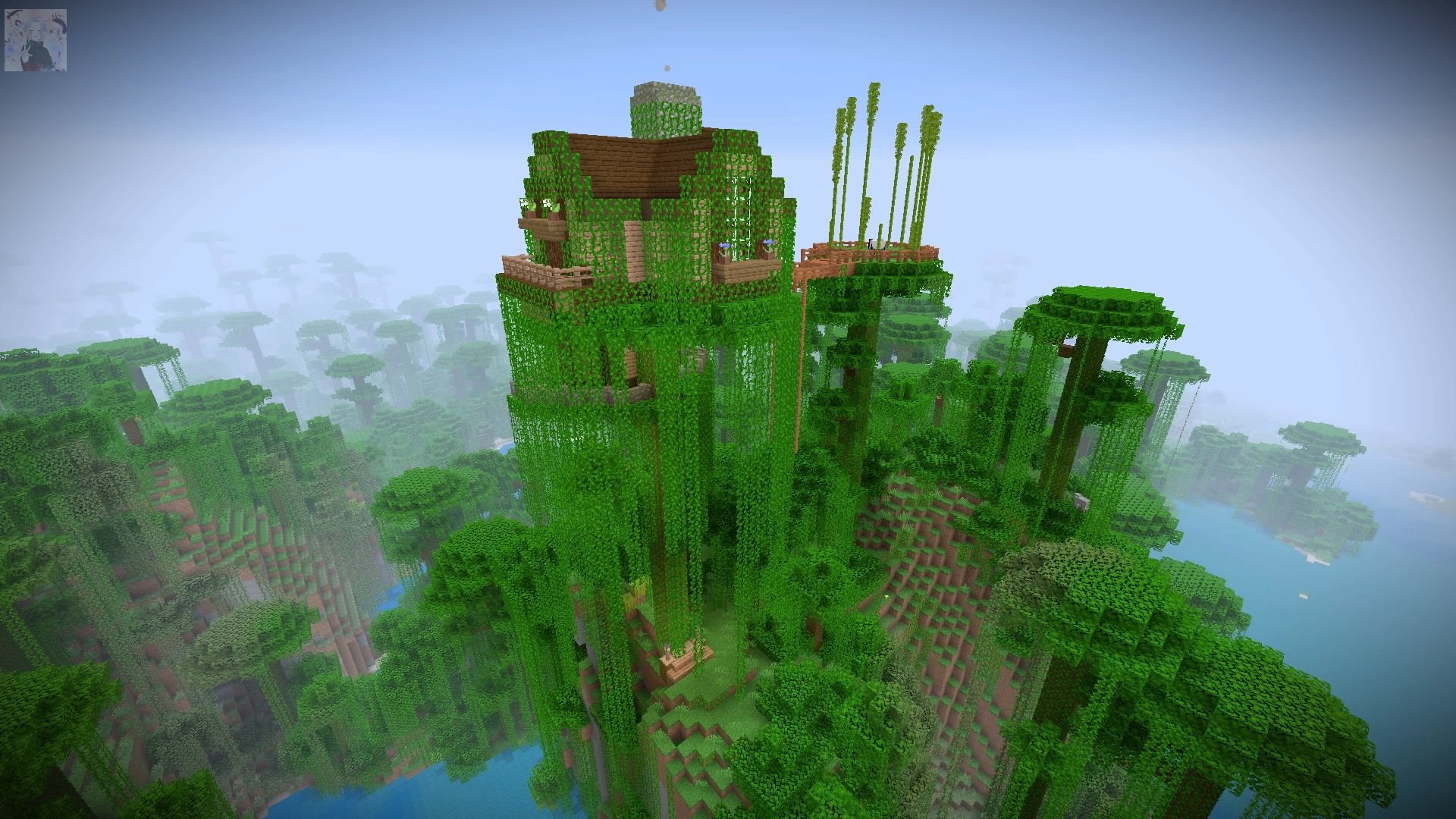 Minecraft Treehouse Jungle