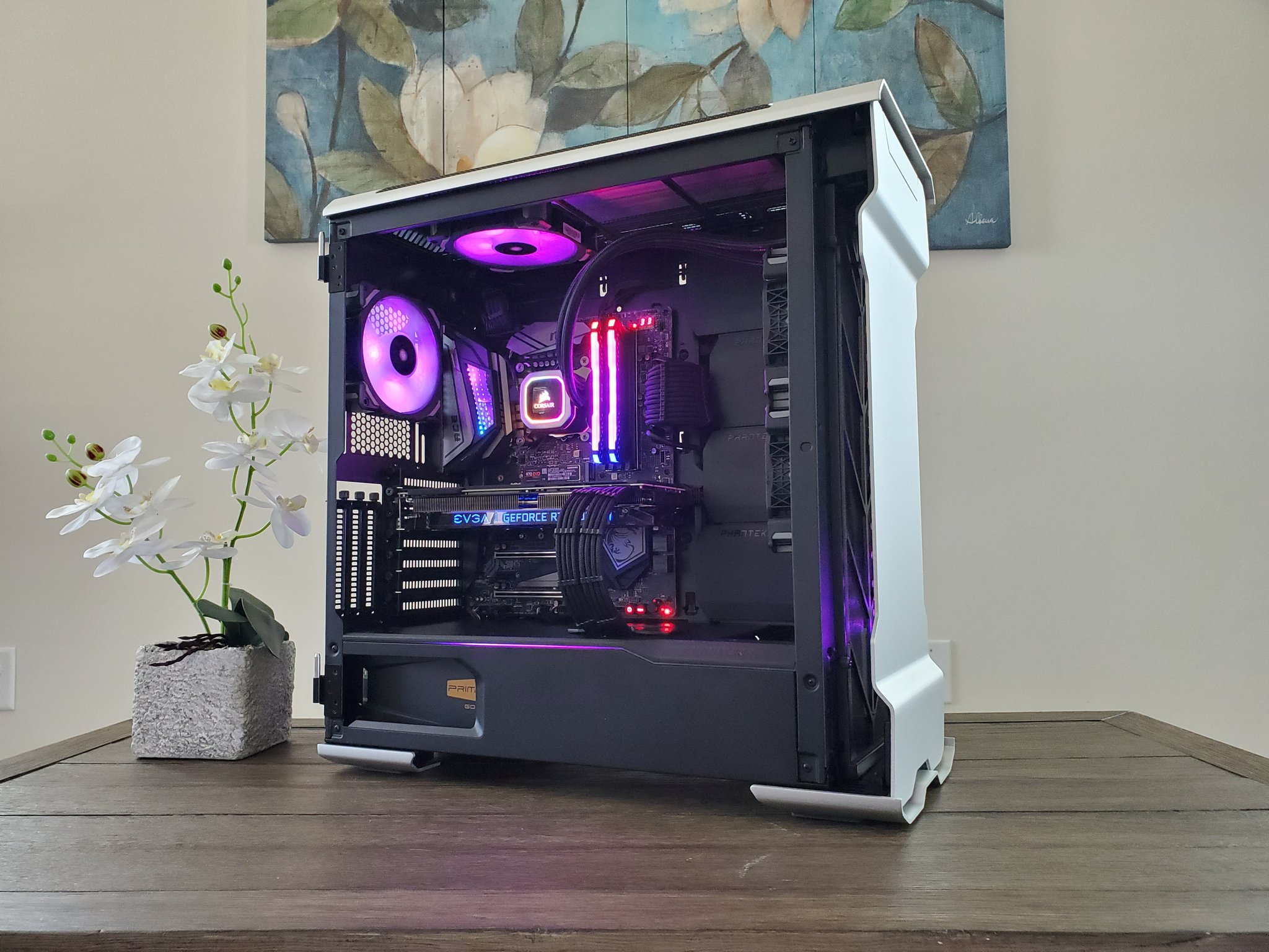 PowerGPU on Twitter: "Hello all this masterpiece of a build will be heading home to @LosPollosTV ...