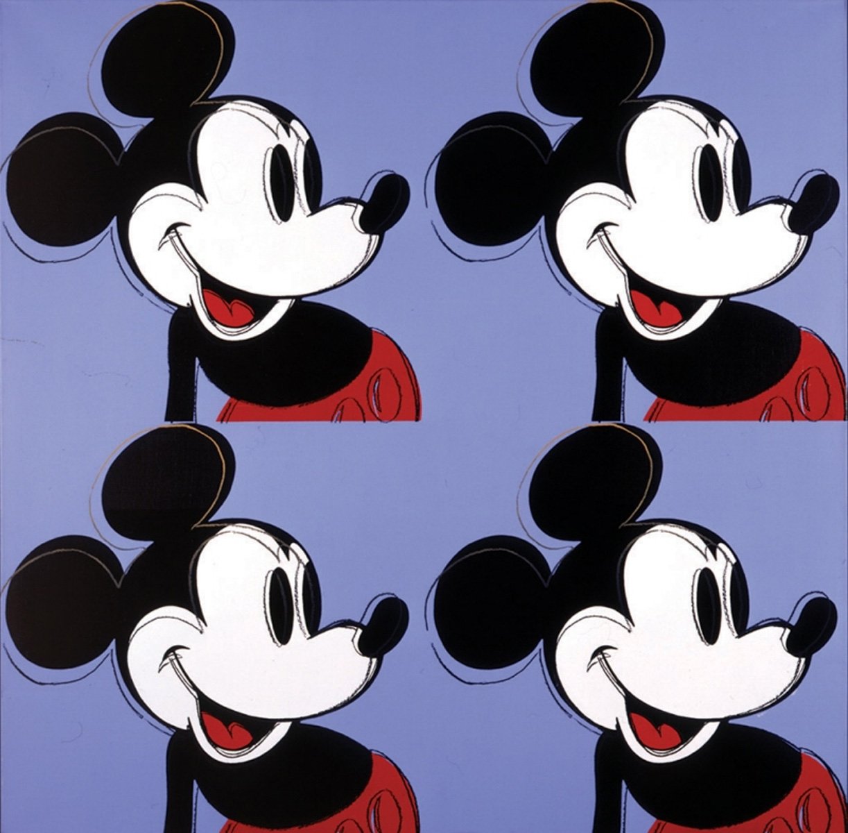 Pop Art Mickey Mouse Andy Warhol