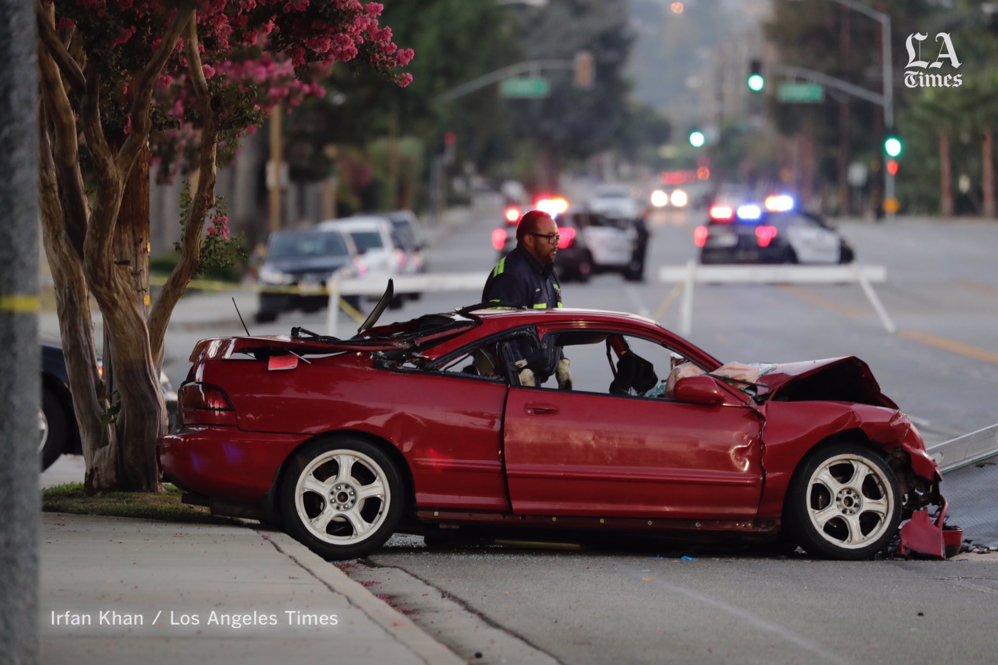 Acura Integra Slammed Red