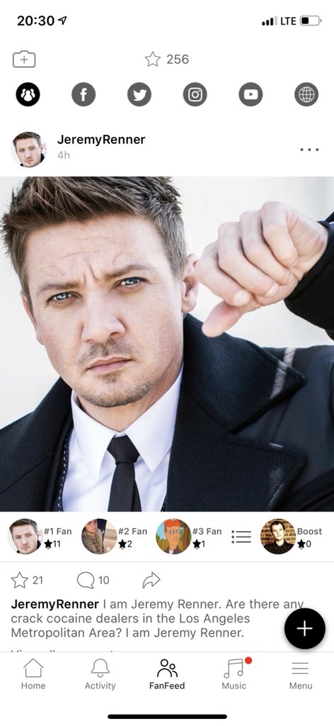 Jeremy Renner Meme