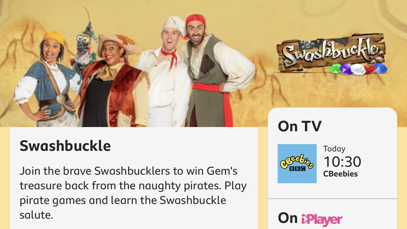 Swashbuckle Cbeebies Logo Get Ready For Swashbuckle On #CBeebies