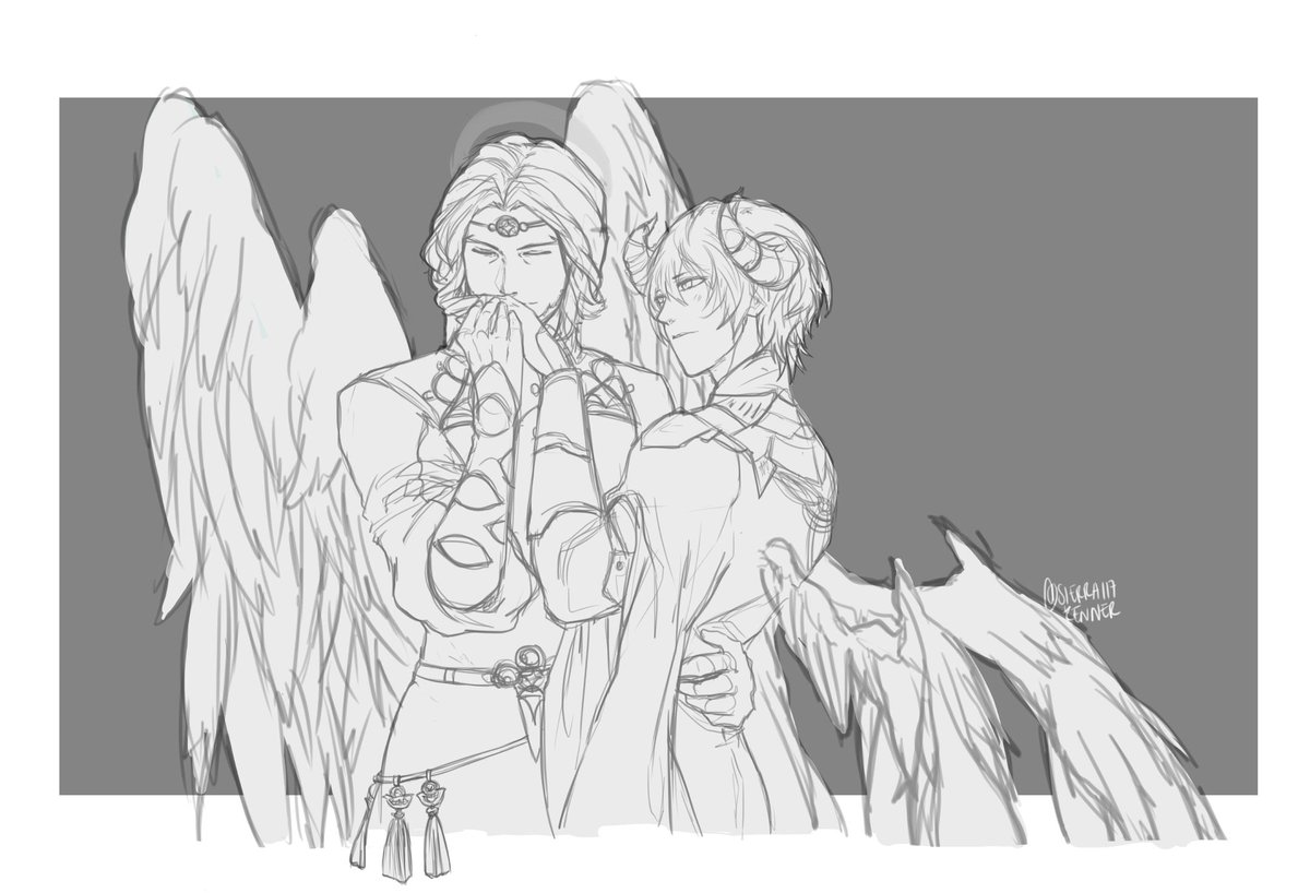 「I got as gift such a cute and lovely fic of #Seteth and #Byl」Sierra ...