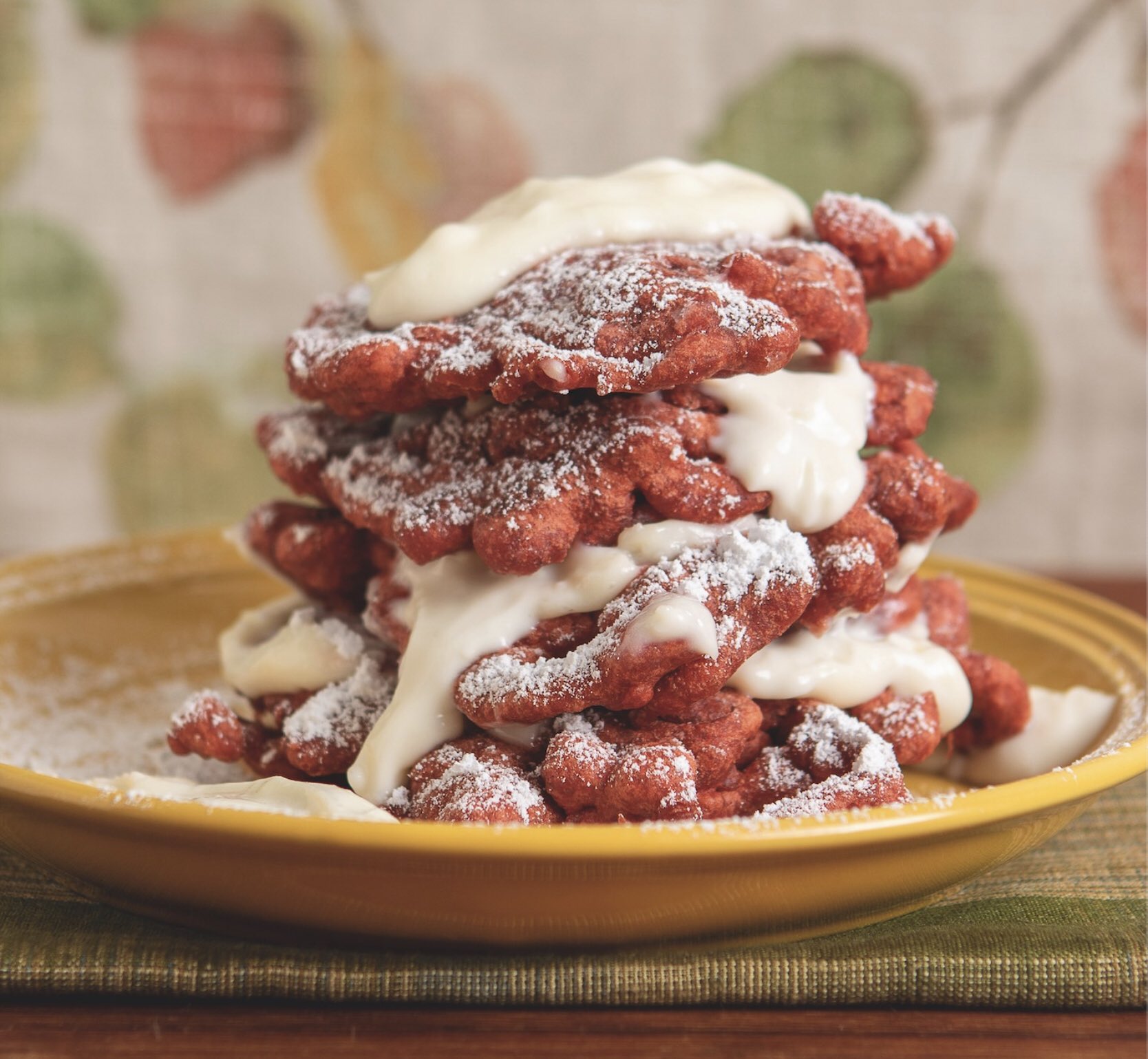 Red Velvet Funnel Cake