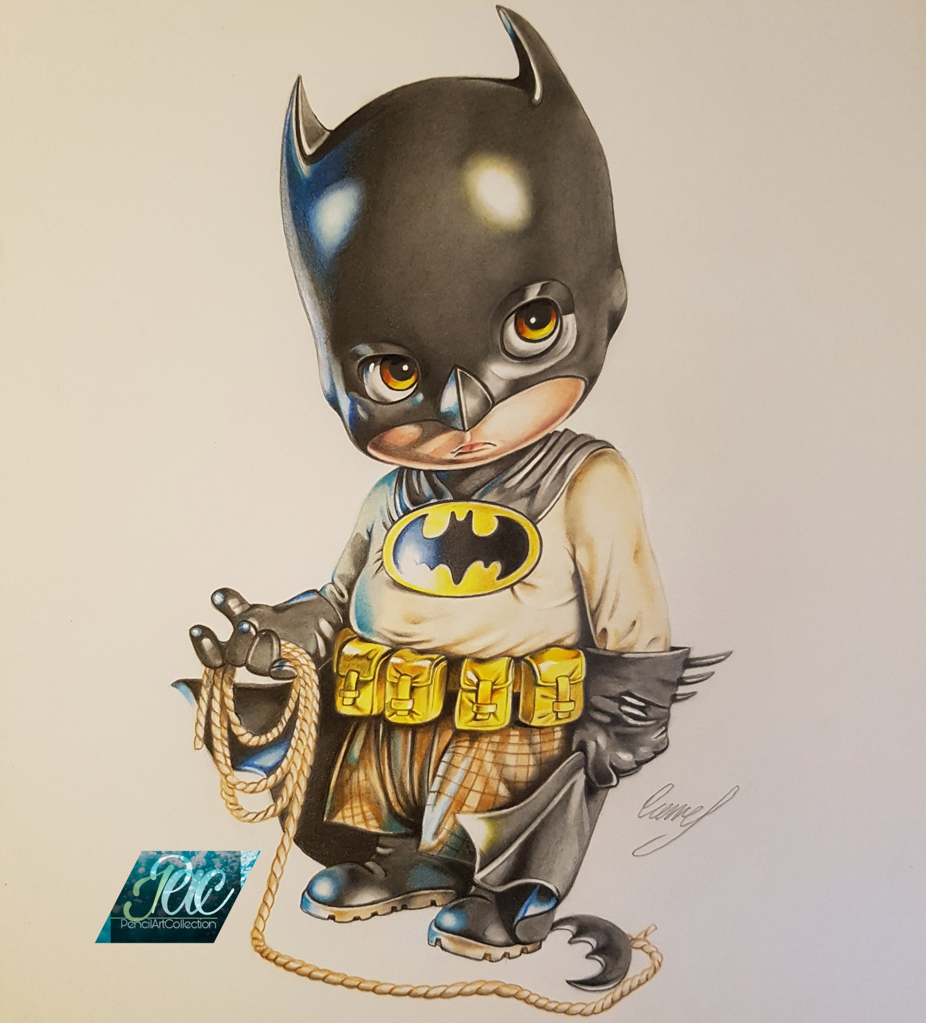 Batman Baby Drawing