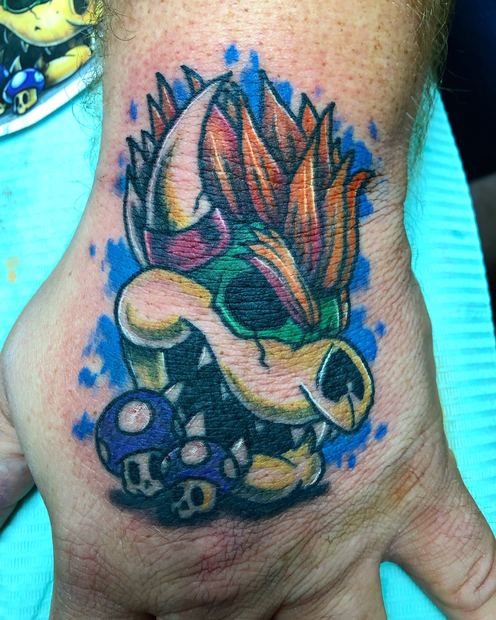 Bowser jr tattoo - Bronctattooaus.com