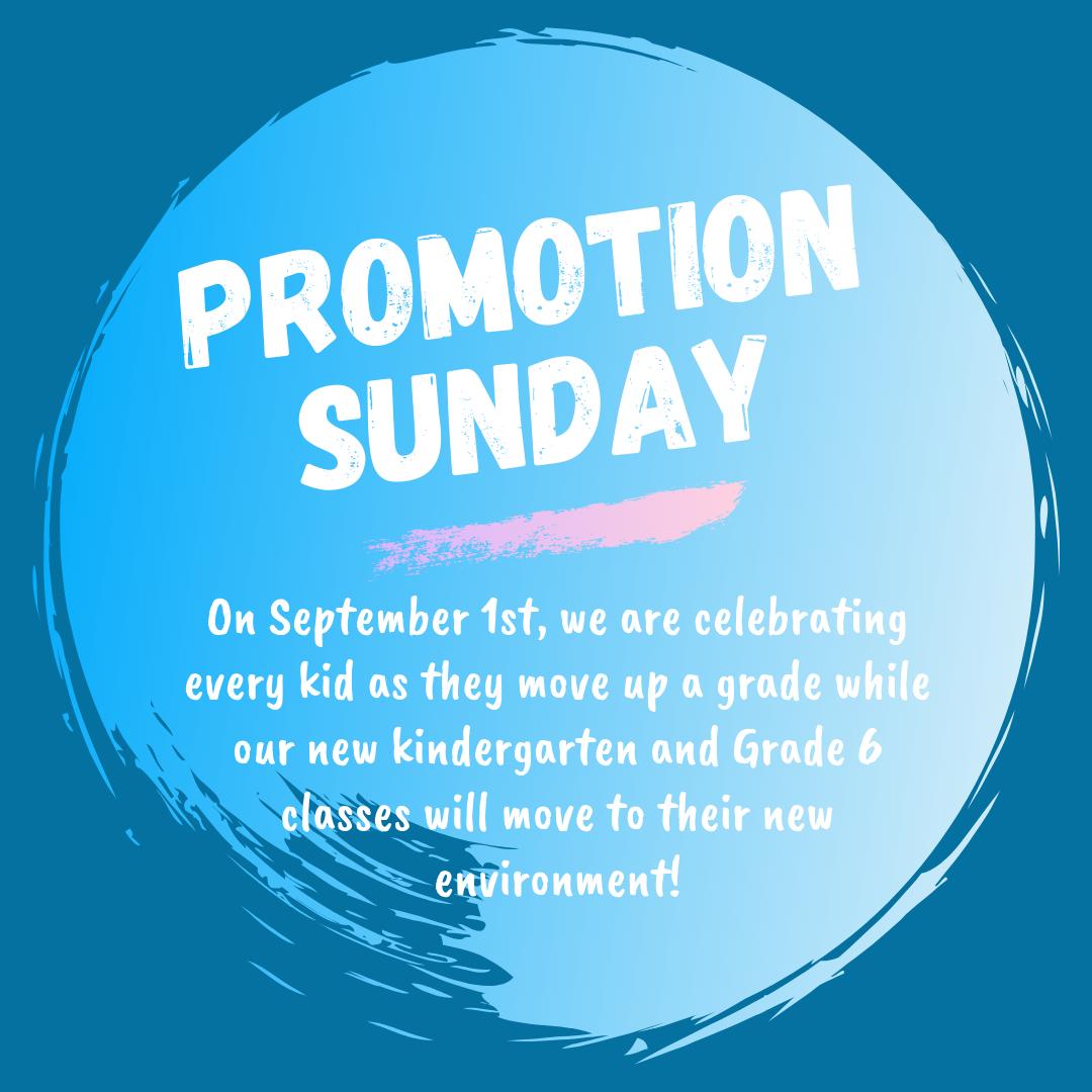 Sunday School Promotion Sunday School – St. Margaret Mary