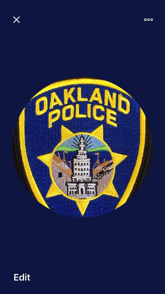 City Of Oakland Police Badge