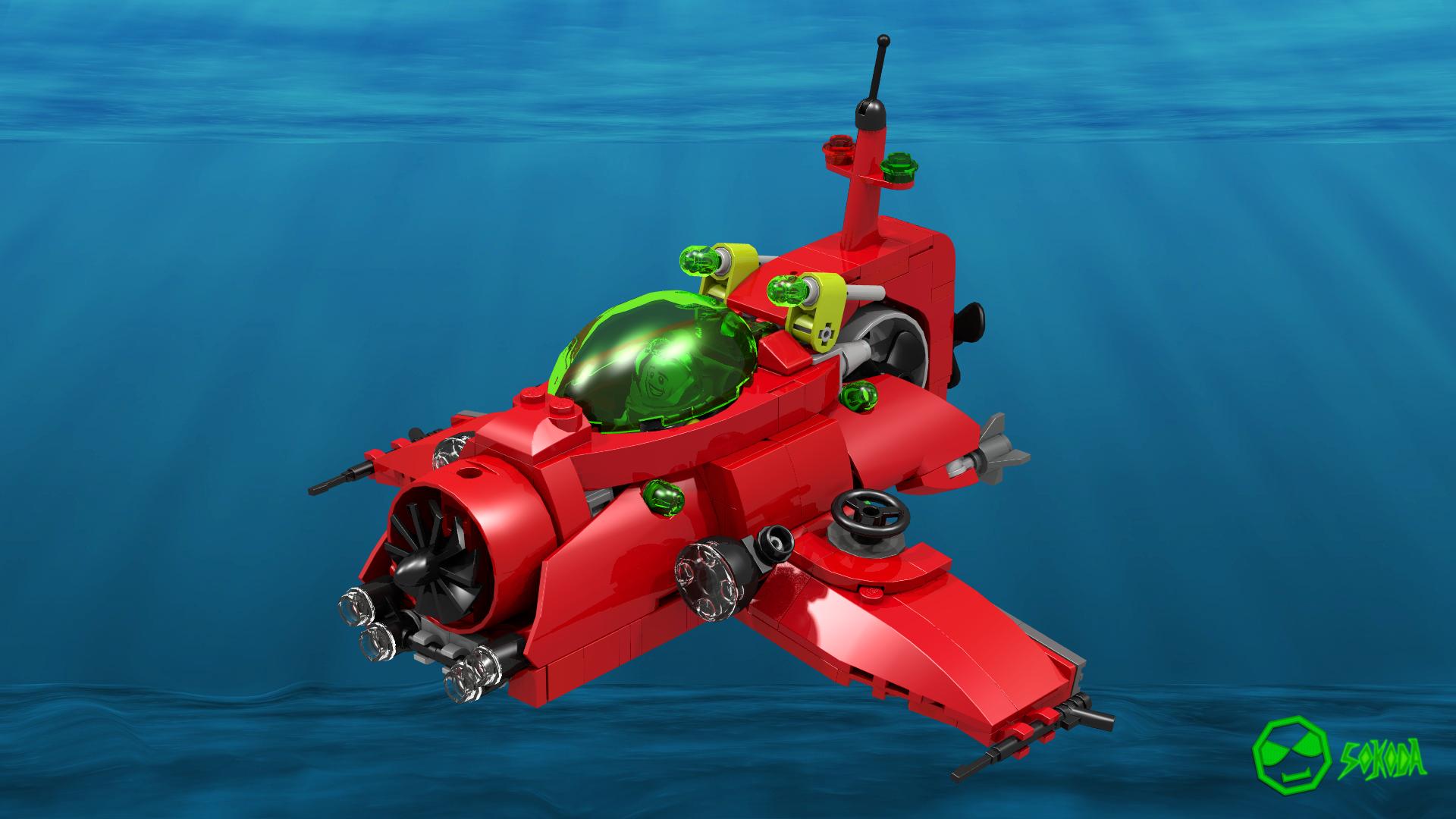 Lego Atlantis Neptune Carrier