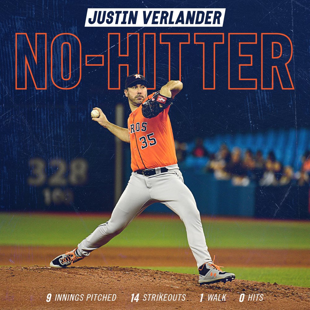 Justin Verlander No Hitter