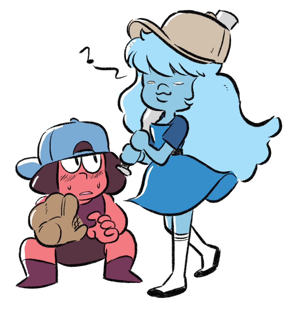 「heres some old Ruby and Sapphire drawings i liked. Love them」Ronnie Bの漫画