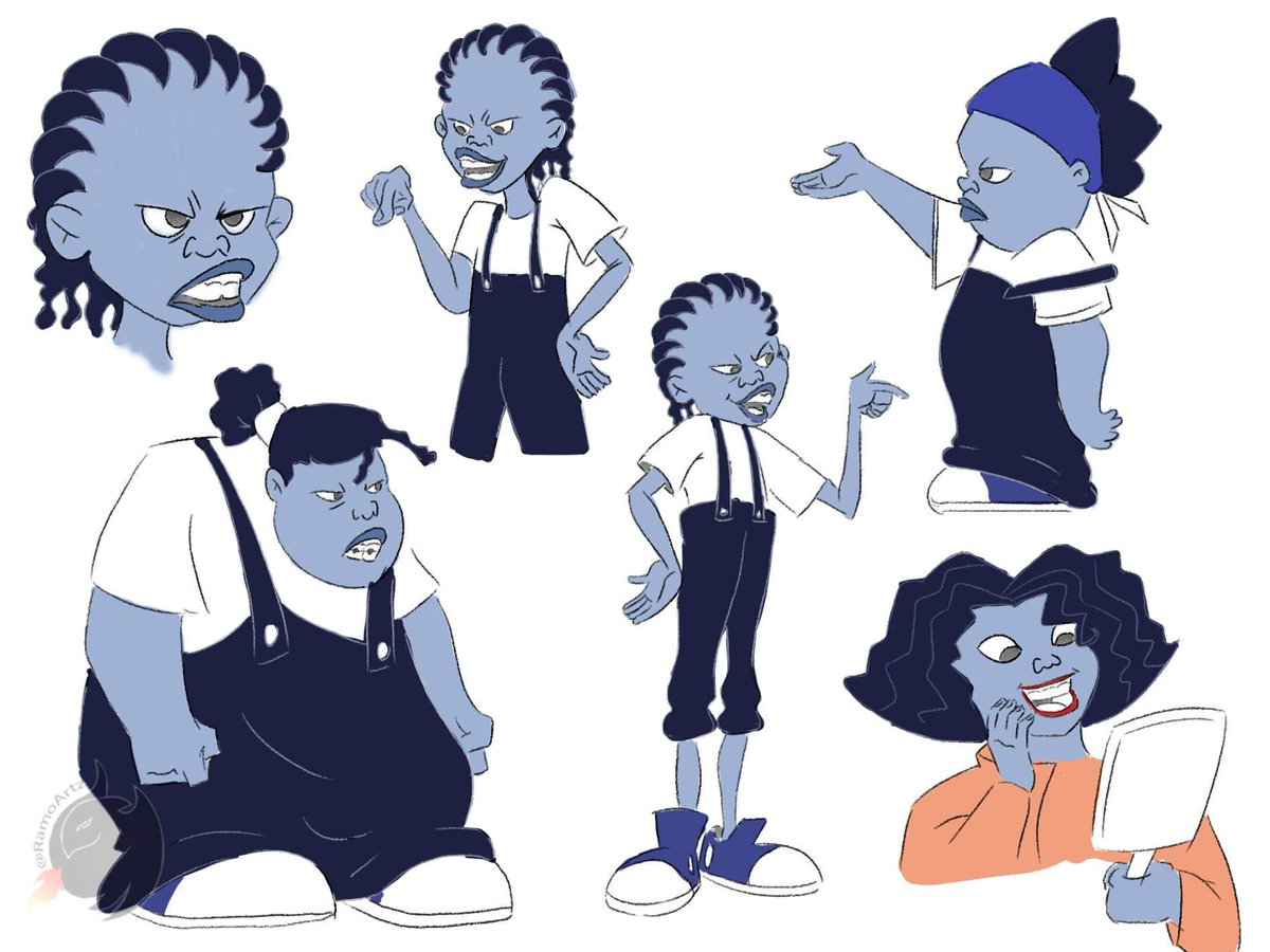 Proud Family Characters The Gross Sisters