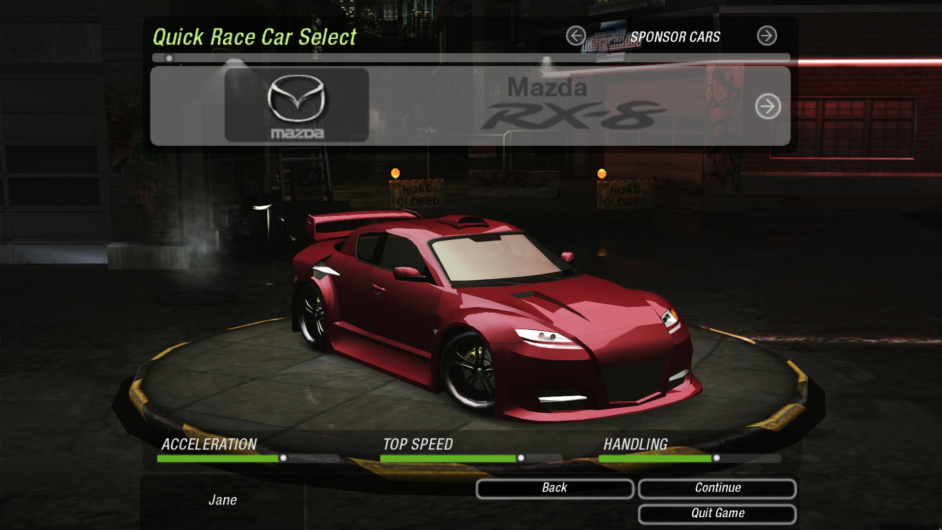 Nfs Underground 2 Mazda Rx 8