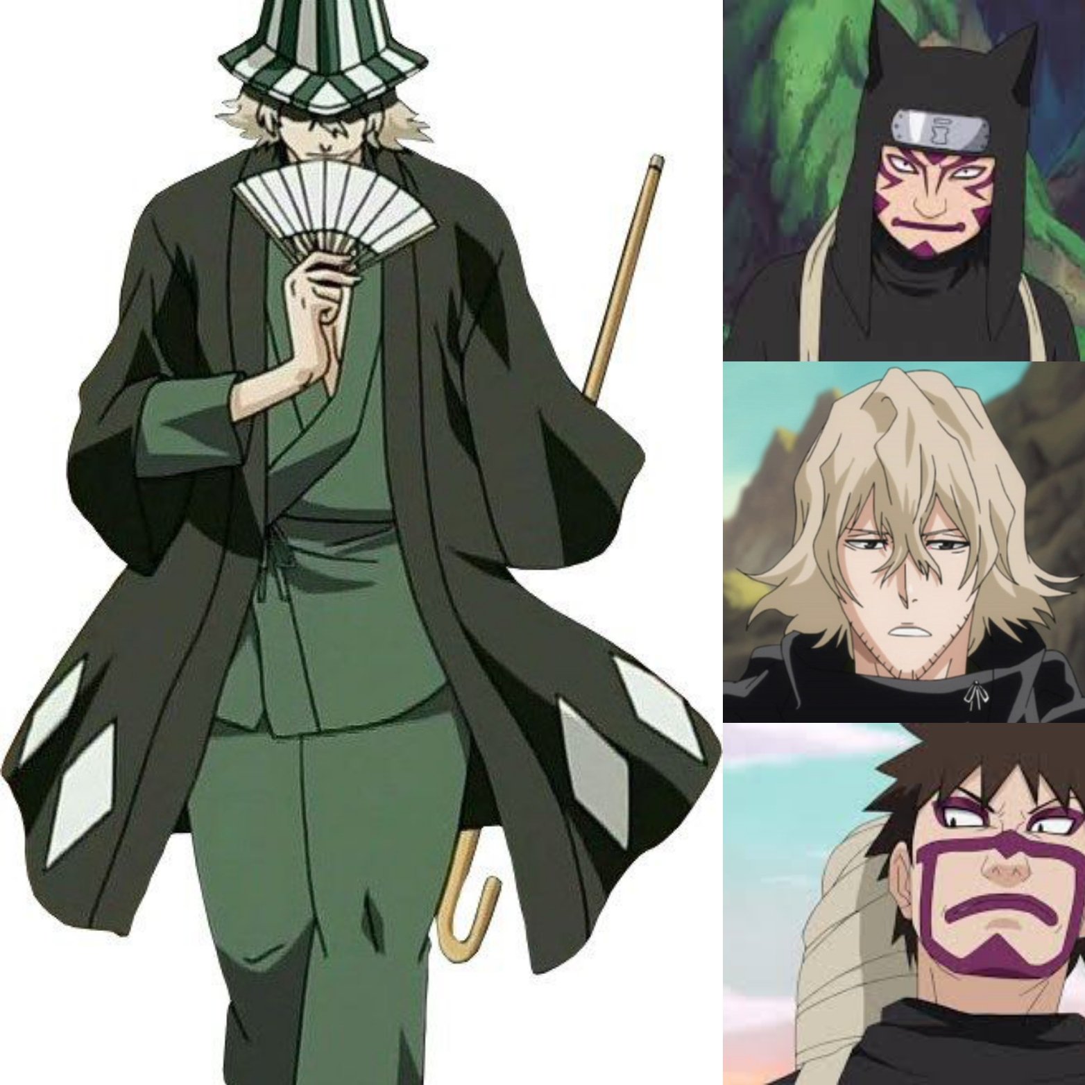 Urahara Kisuke Voice Actor 10 Pairs Of Bleach And Jujutsu Kaisen