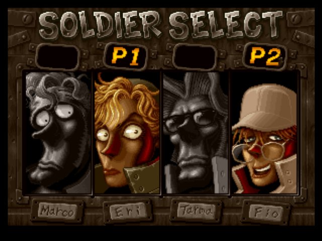 Metal Slug Characters Fio