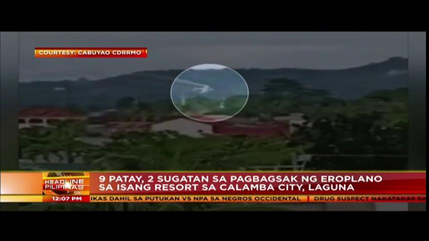 DZMM TeleRadyo on Twitter: "#HeadlinePilipinas 9 patay, 2 sugatan sa pagbagsak ng eroplano sa ...