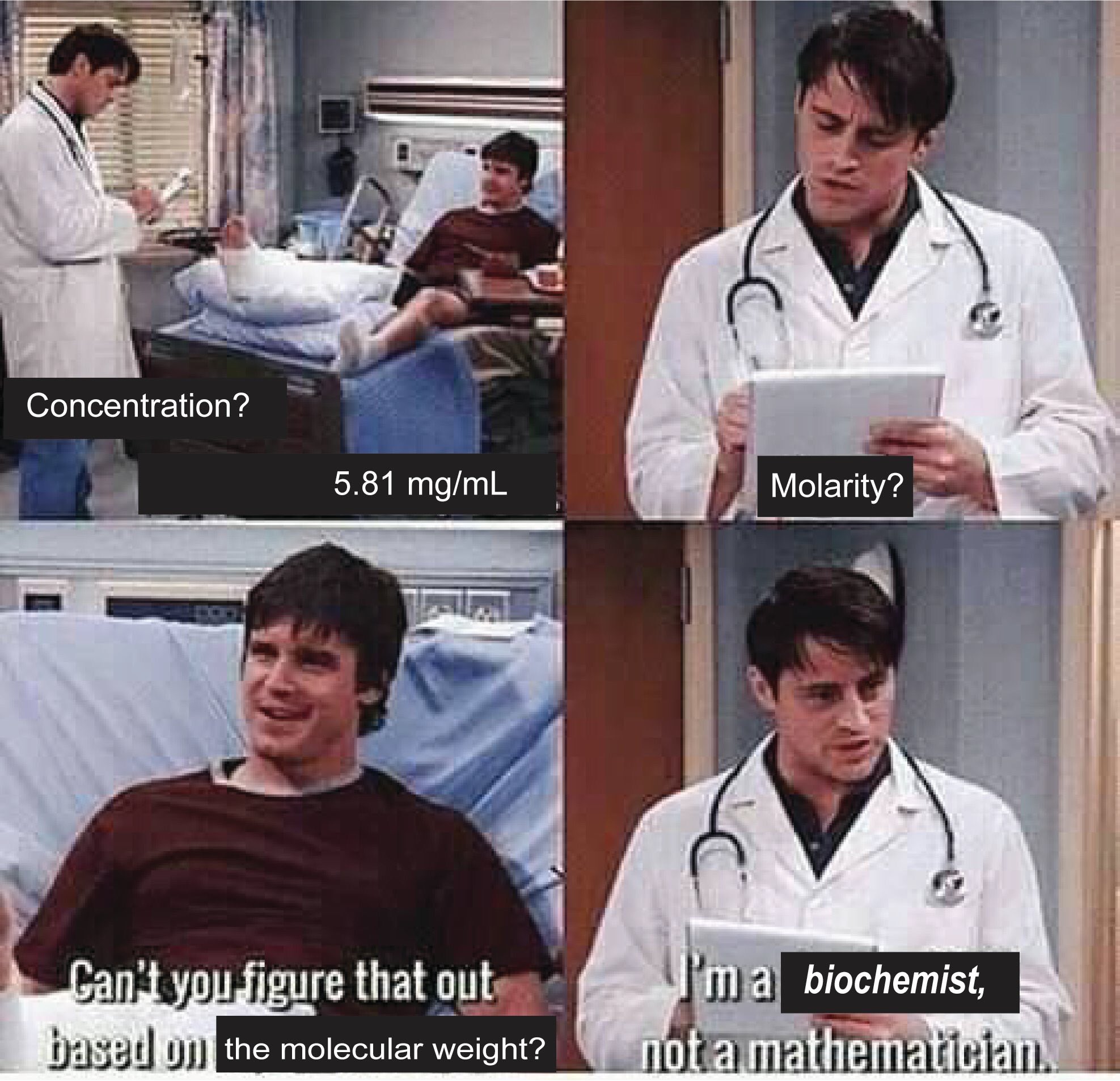 Oh Biochem The Smiles And Frowns Of Biochemistry