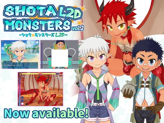 サトー on Twitter: "SHOTAxMONSTERS L2D vol.2 is now available on DLsite(English side) Sorry for the ...