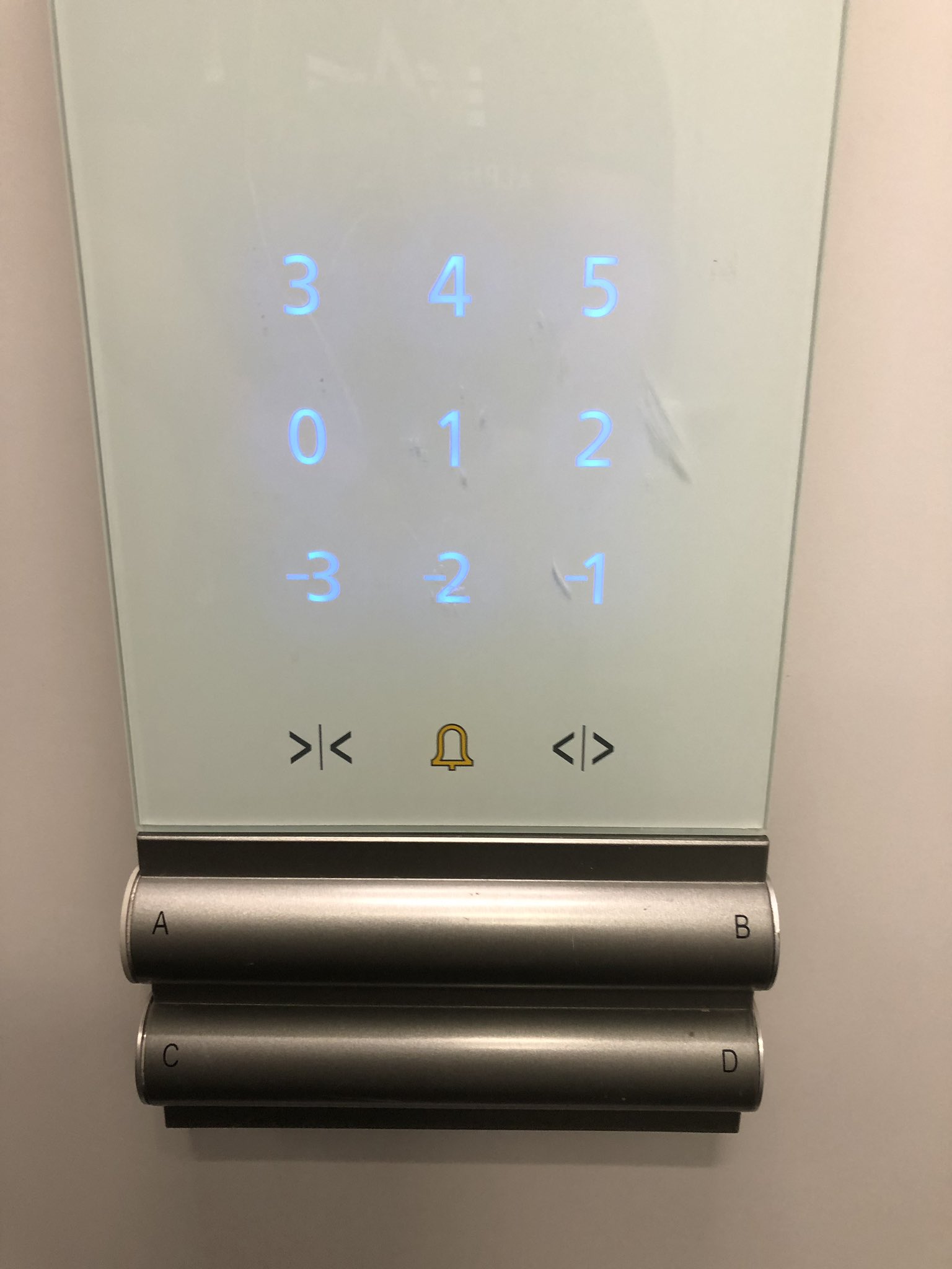 Schindler Elevator Buttons