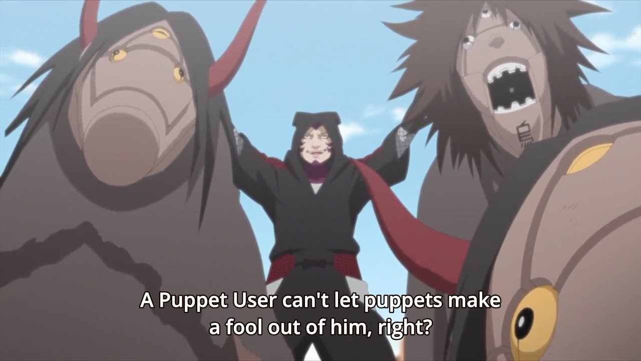 Kankuro Puppets Names