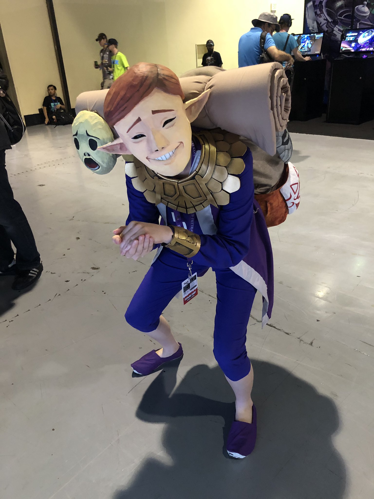 Happy Mask Salesman Cosplay
