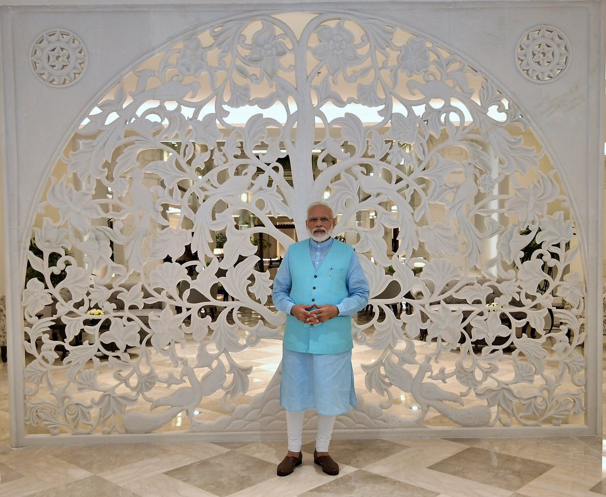 Live: PM Narendra Modi inaugurates Garvi Gujarat Bhavan in New Delhi ...