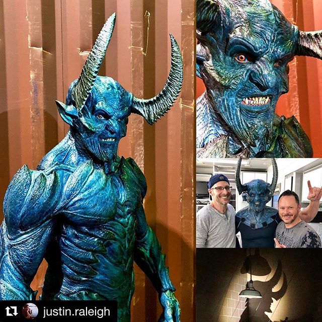 Blue Devil Face Paint