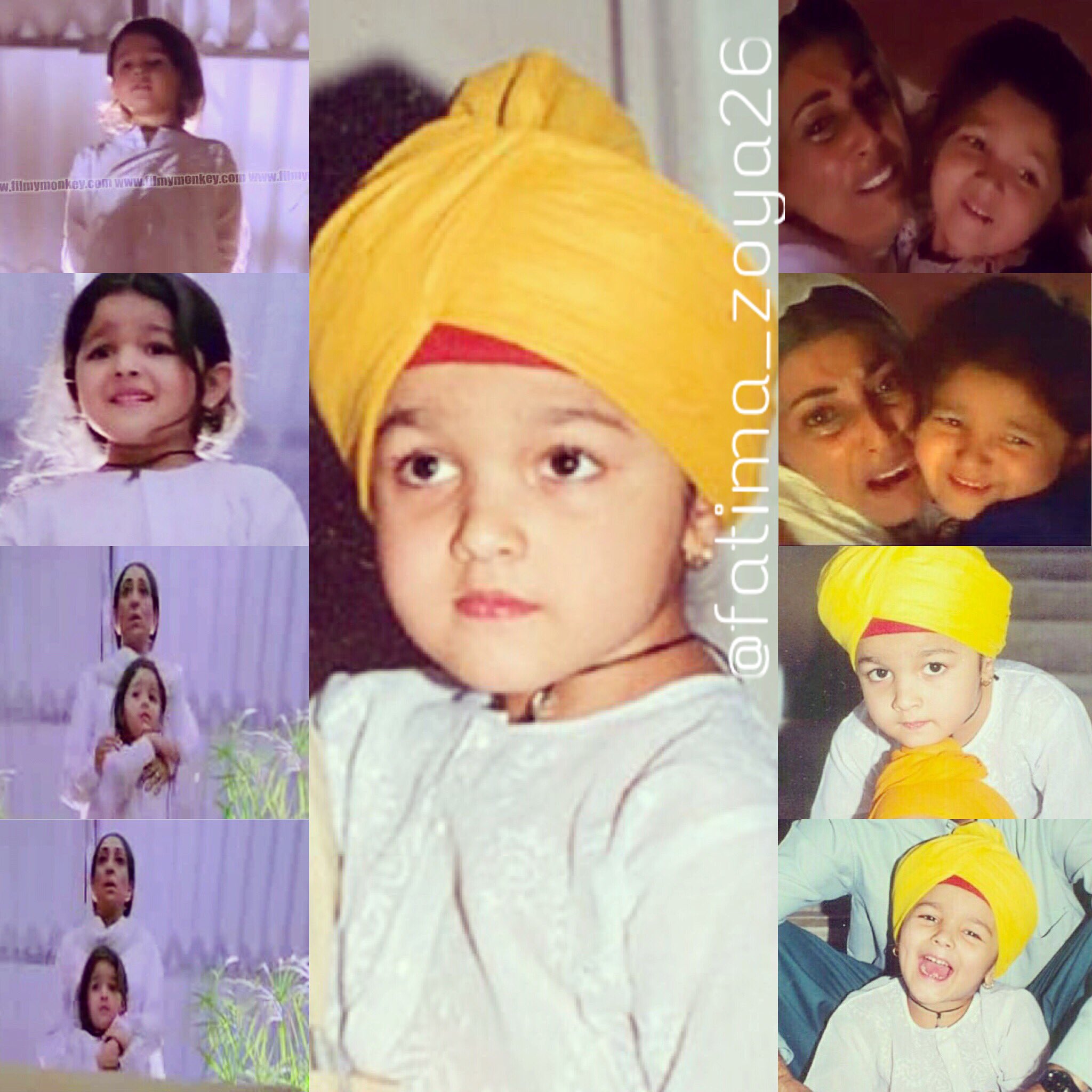 Baby Alia Bhatt In Sangharsh