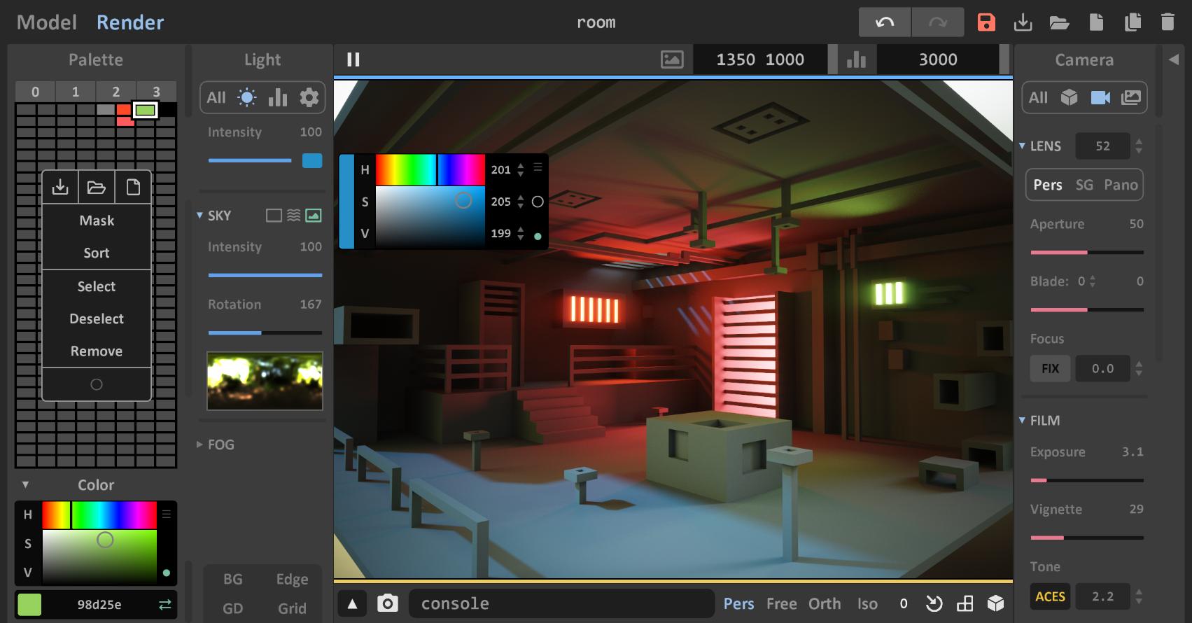 ephtracy on Twitter: "#MagicaVoxel 0.99.4.1: image based lighting https://t.co/fjy7foJGAL https ...
