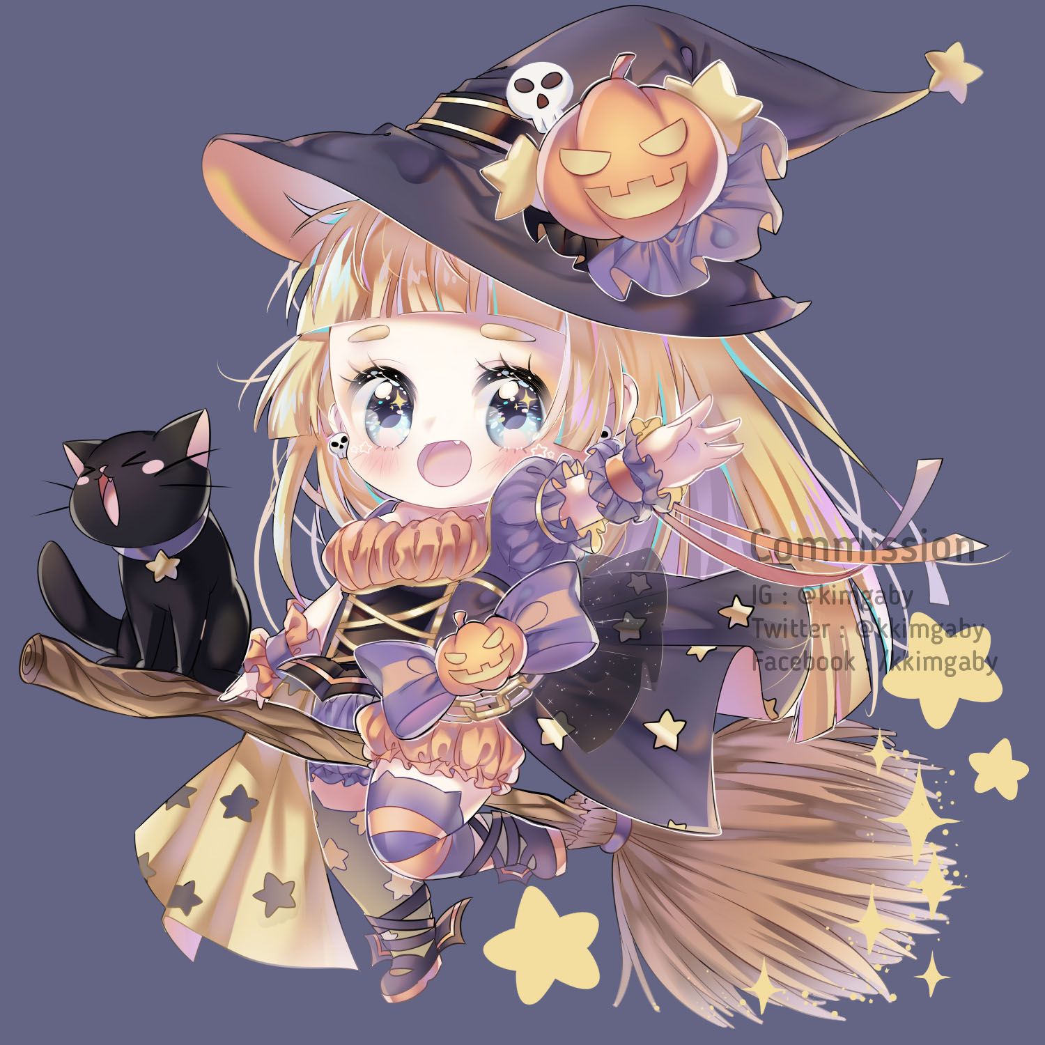 Anime Witch Chibi