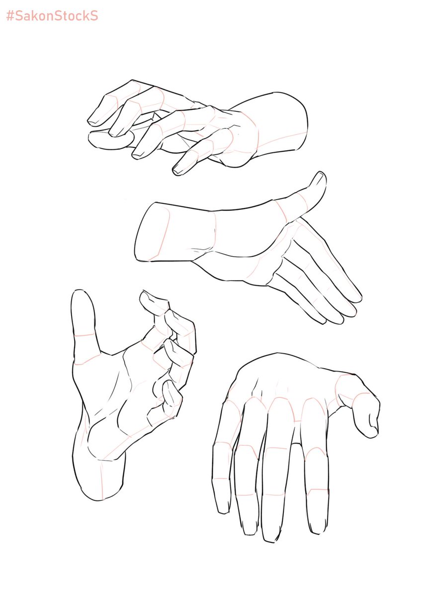 Hand drawing reference - lasopatones