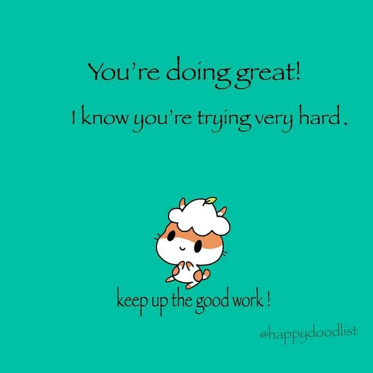 Keep Up The Good Work Cartoon