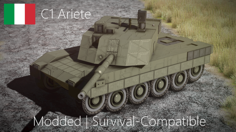 Space Engineers on Twitter: "C1 Ariete Main Battle Tank by em https://t.co/dPA7dnJhOx…