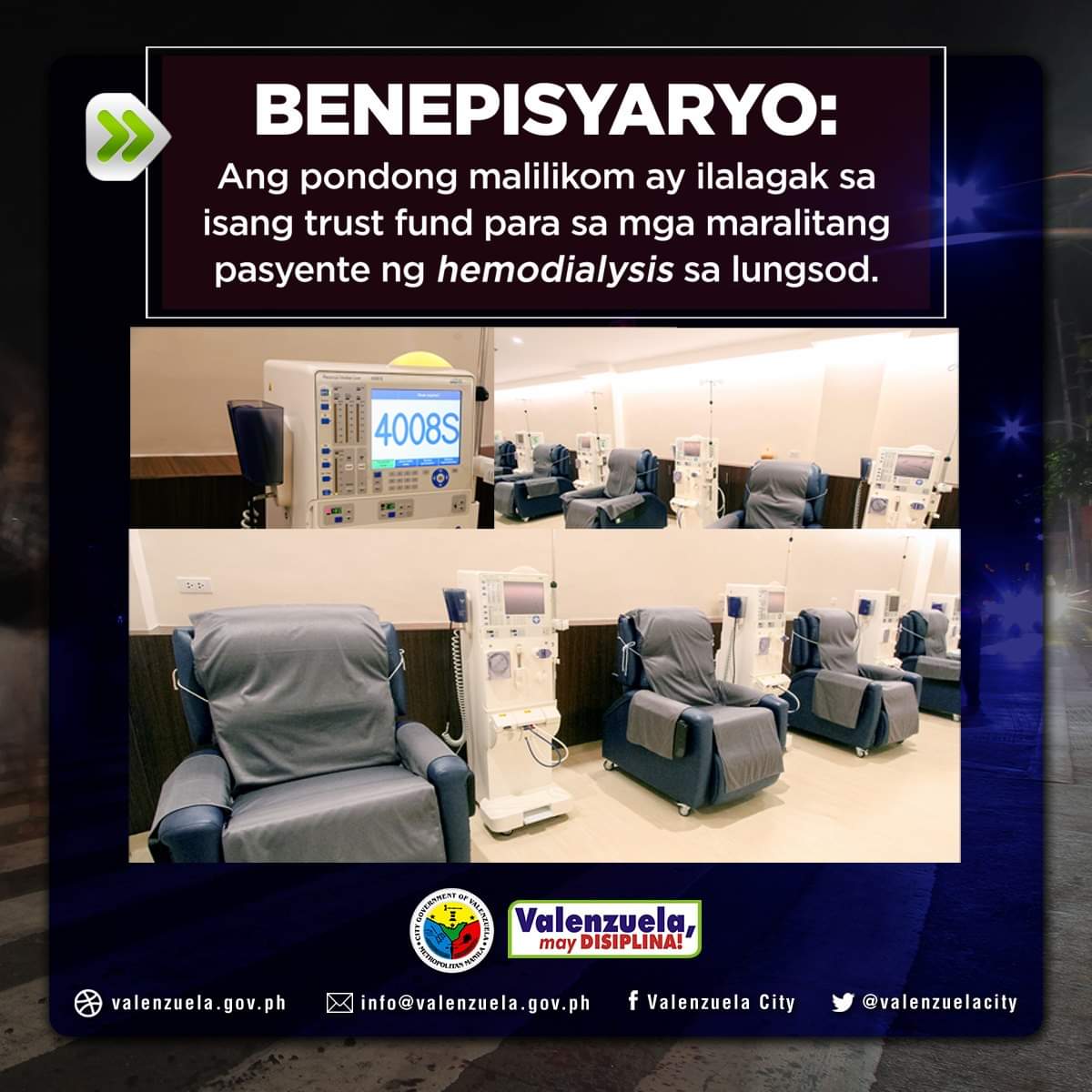 valenzuelacity on Twitter: "BENEPISYARYO: Ang pondong malilikom sa #NCAP ay ilalagak sa isang ...