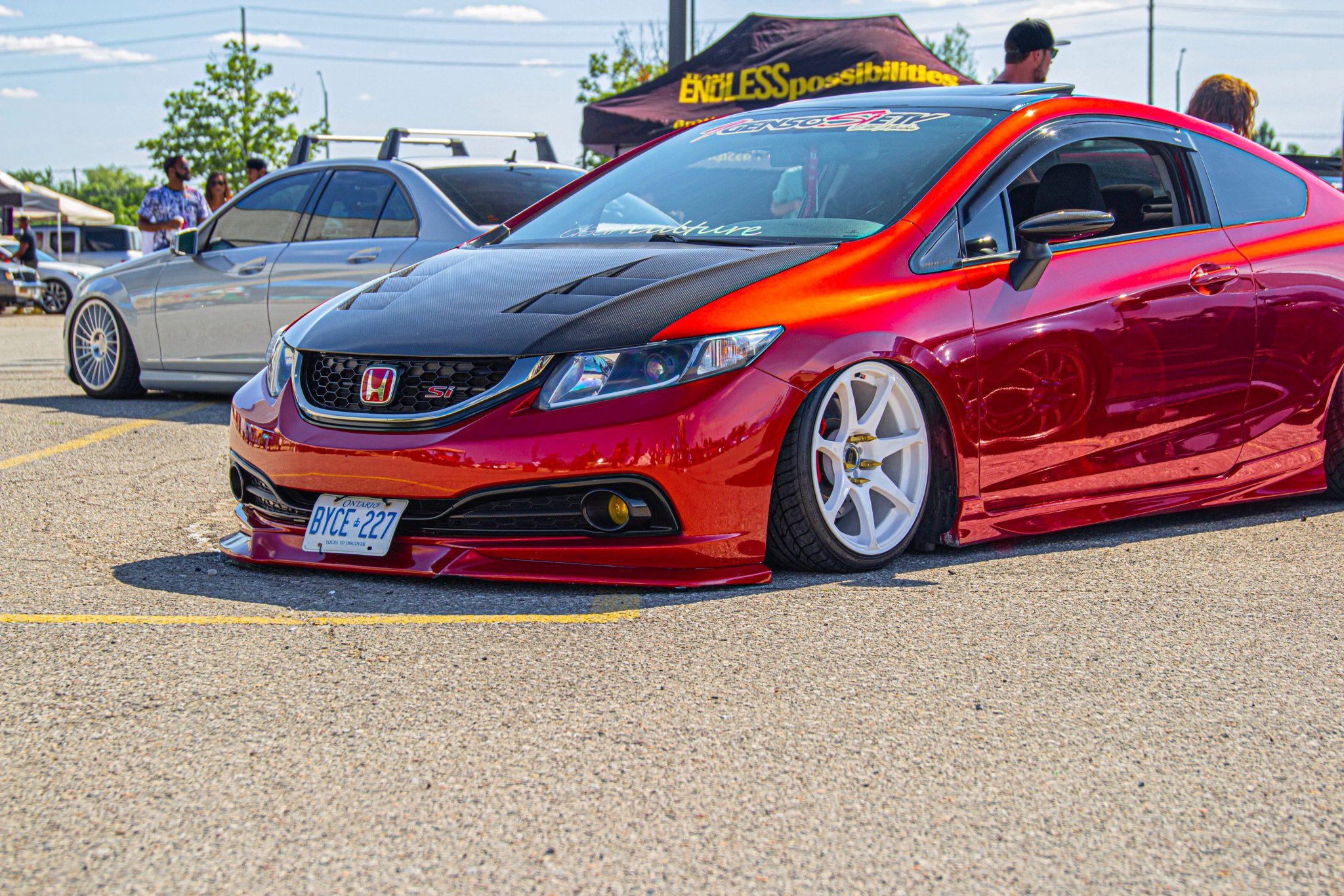 Bagged Honda Civic Si