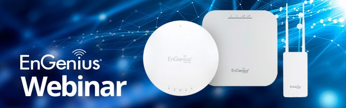 epcomusa on Twitter: "Tomorrow! Webinar 💻 EnGenius Technologies 11AX Solutions for Enterprise ...