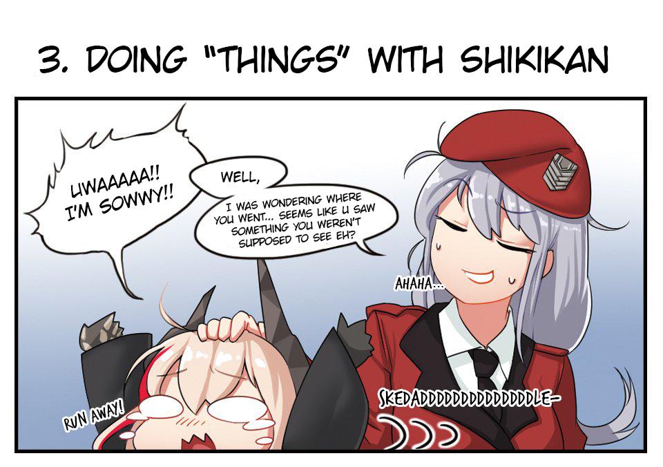 「#GirlsFrontline Doing "things" with Shikikan by @SD_BigPie 」DDBの漫画