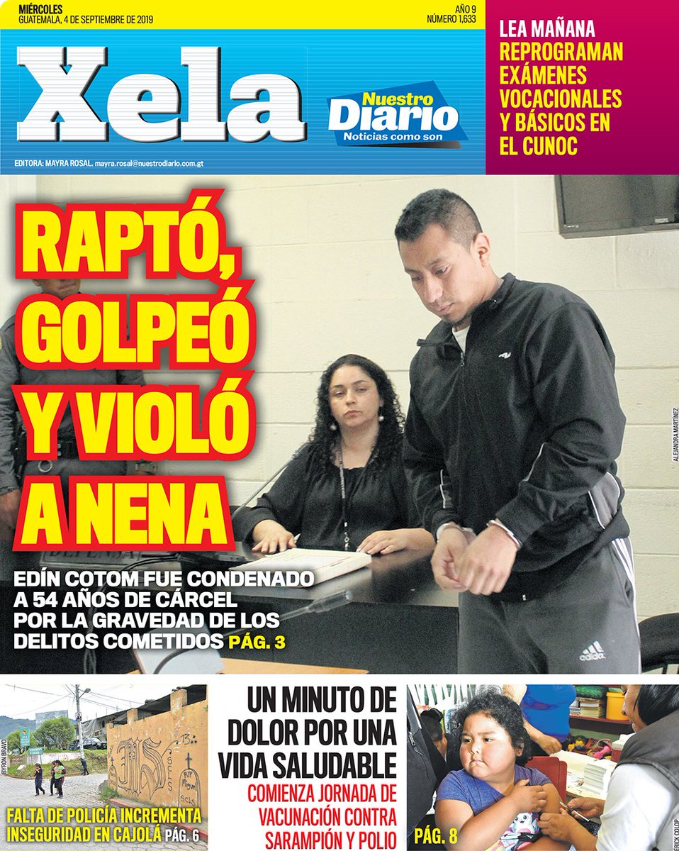 Lea importantes noticias locales en su regional Xela | Nuestro Diario ...