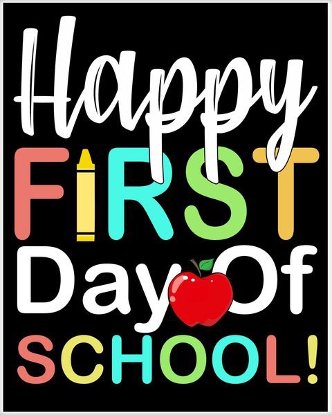 Colin Schmitt on Twitter: "Best wishes for a happy first day of school ...