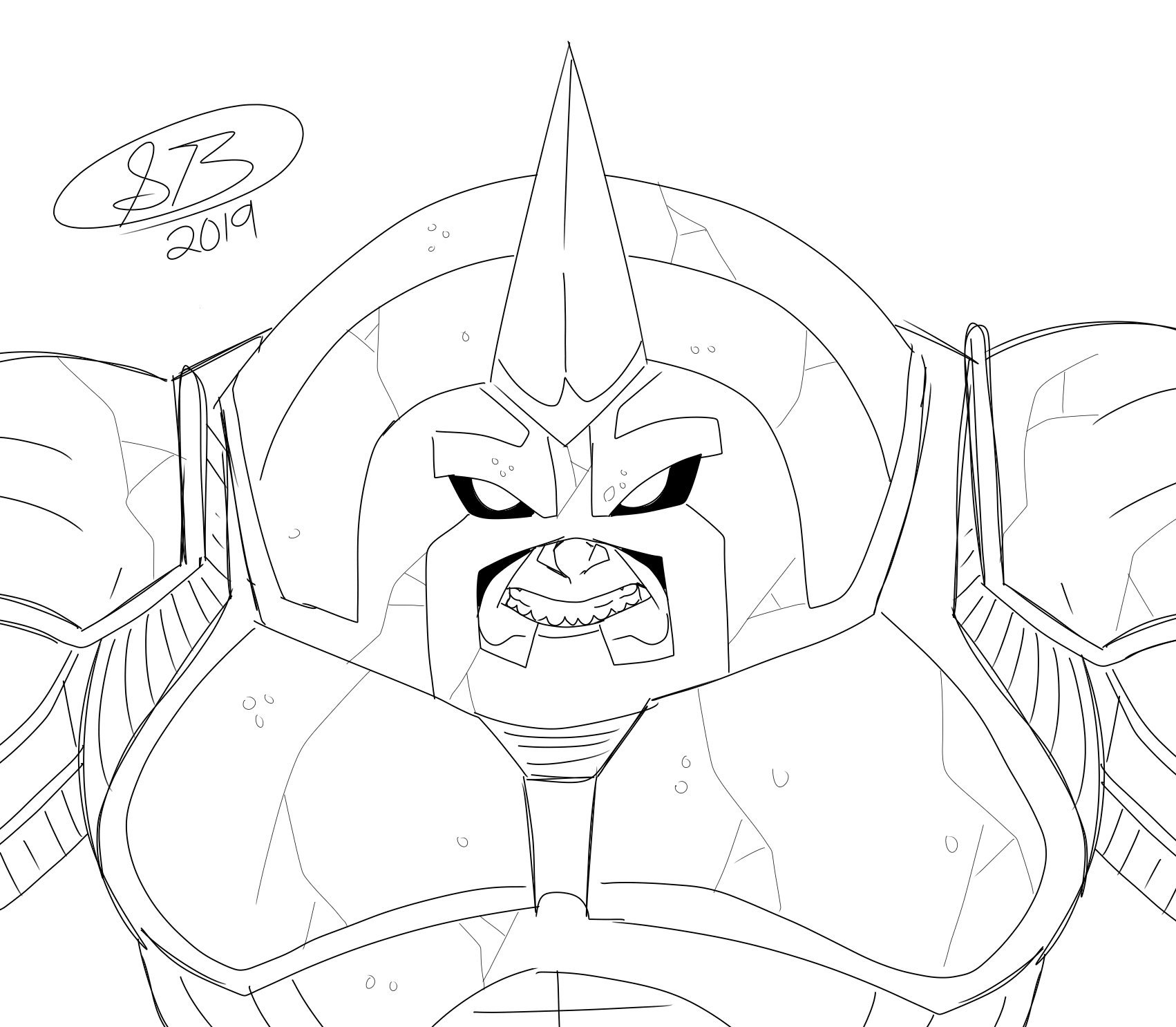 Marvel Juggernaut Coloring Pages