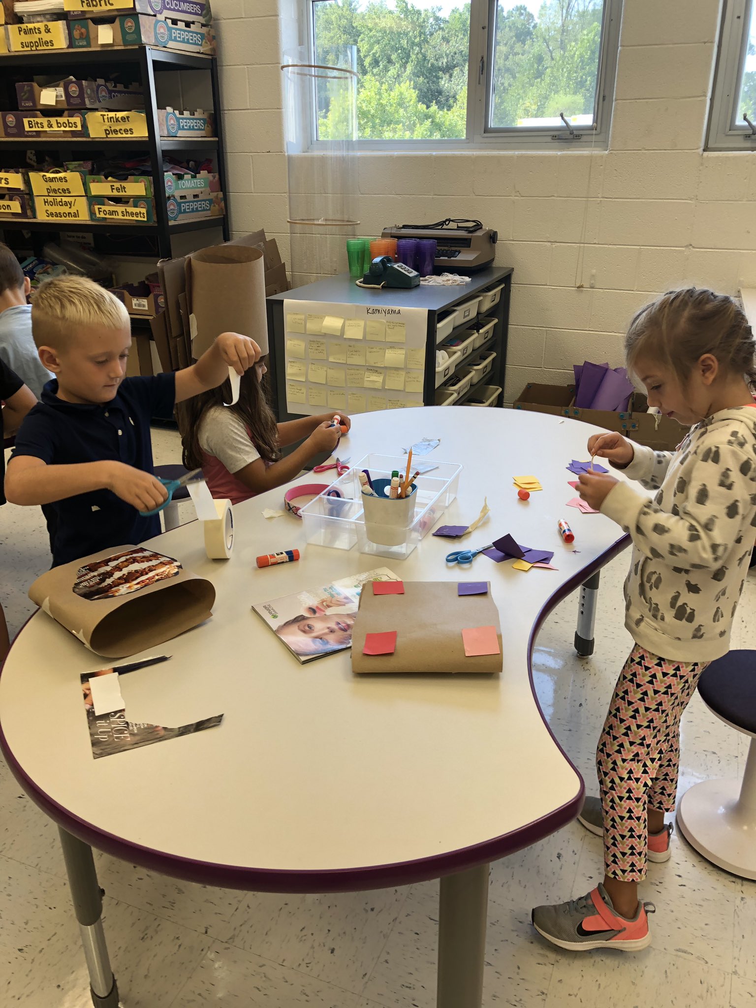 Vicky Reidenbaugh on Twitter: "G1 read Sarabella’s Thinking Cap. Then ...