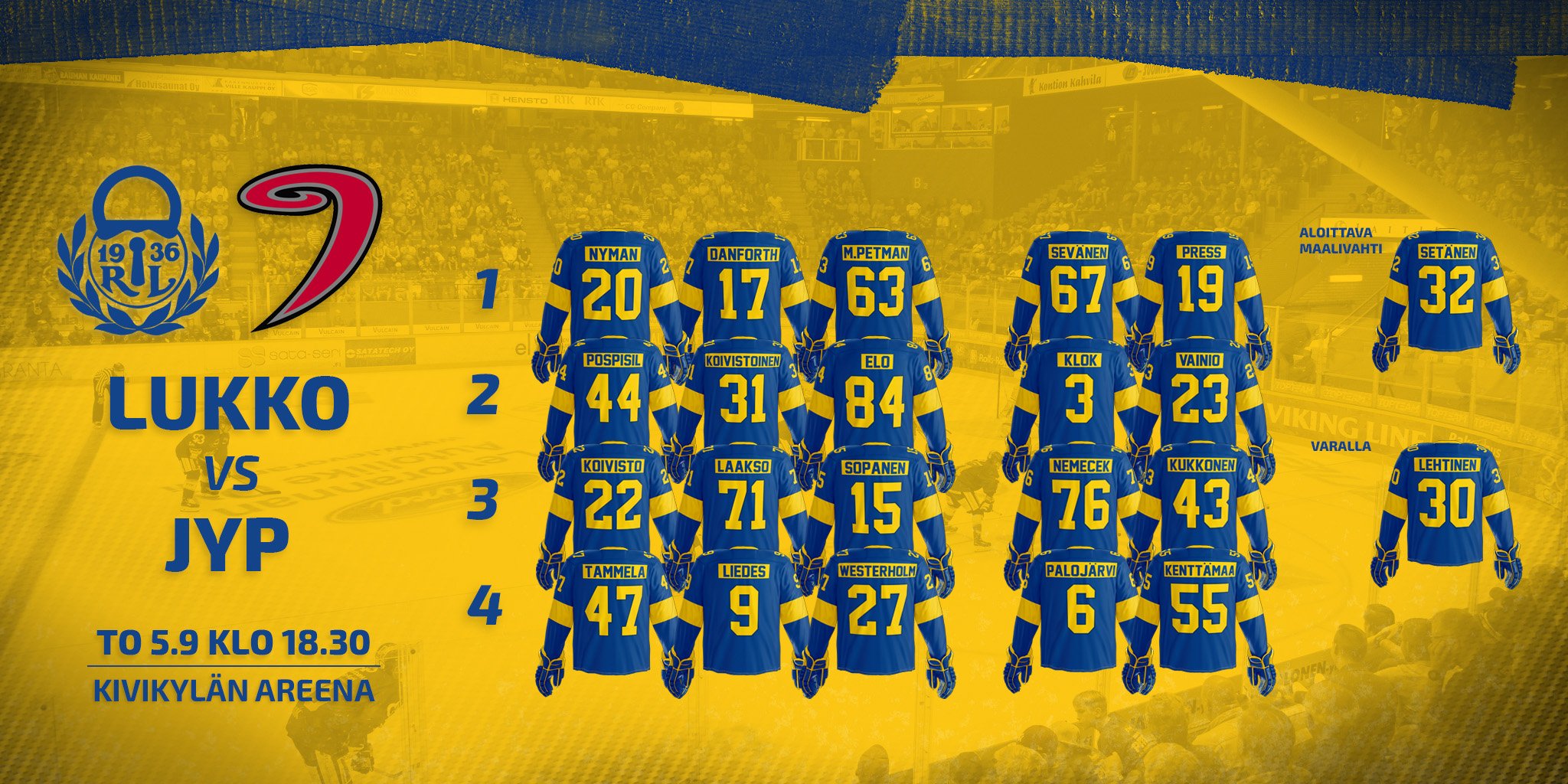 Rauman Lukko on Twitter: "Meidän jengi tänään 👌 #Lukko #liiga #JokaPäivä…