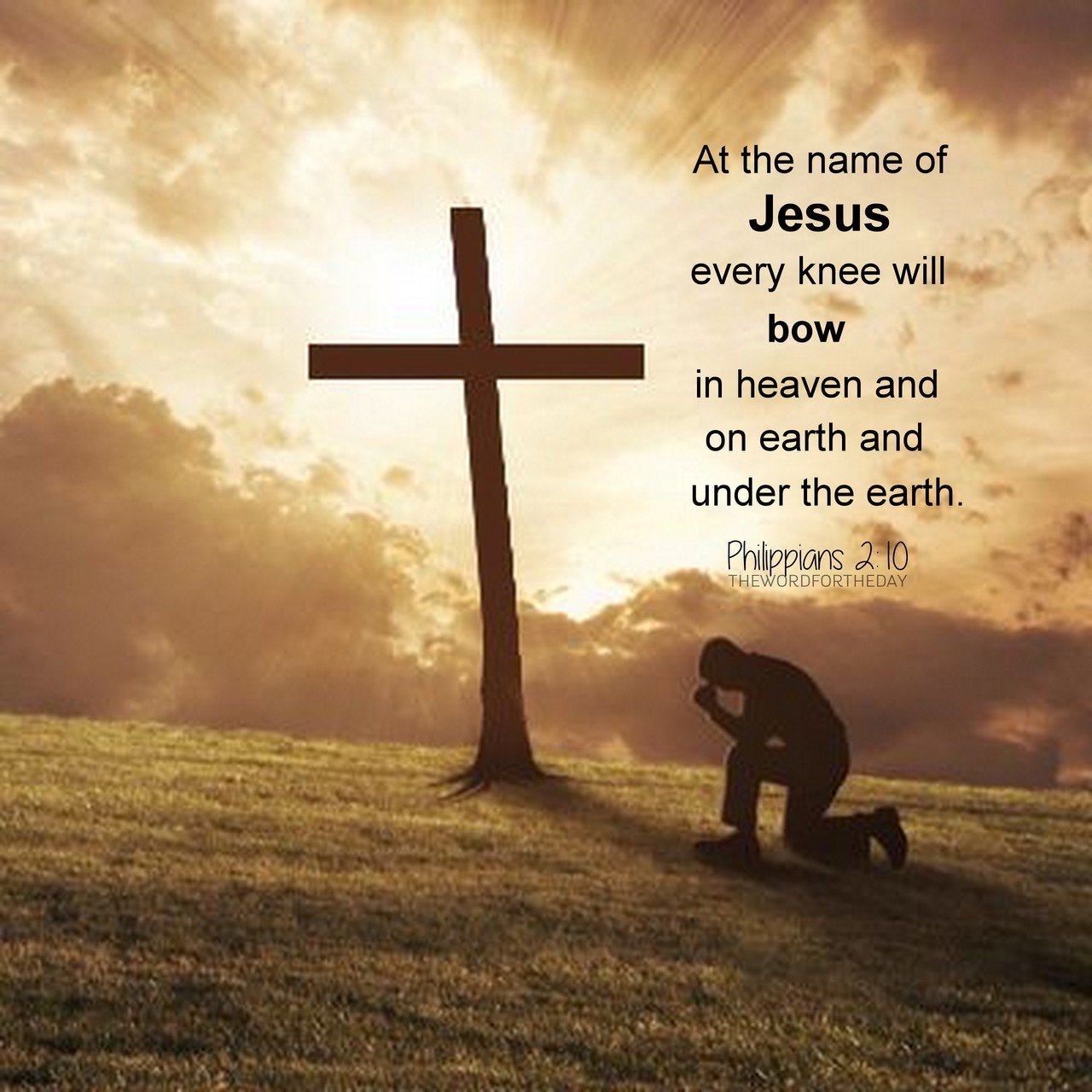 Every Knee Shall Bow Kjv