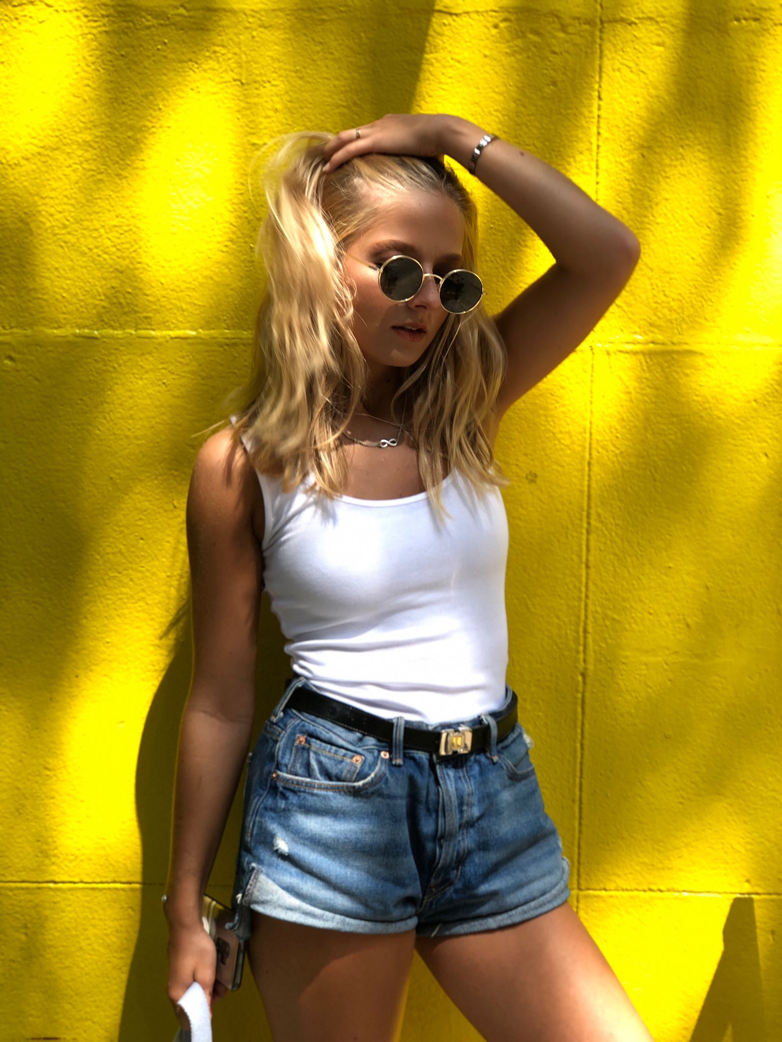 Jackie Evancho Swimming