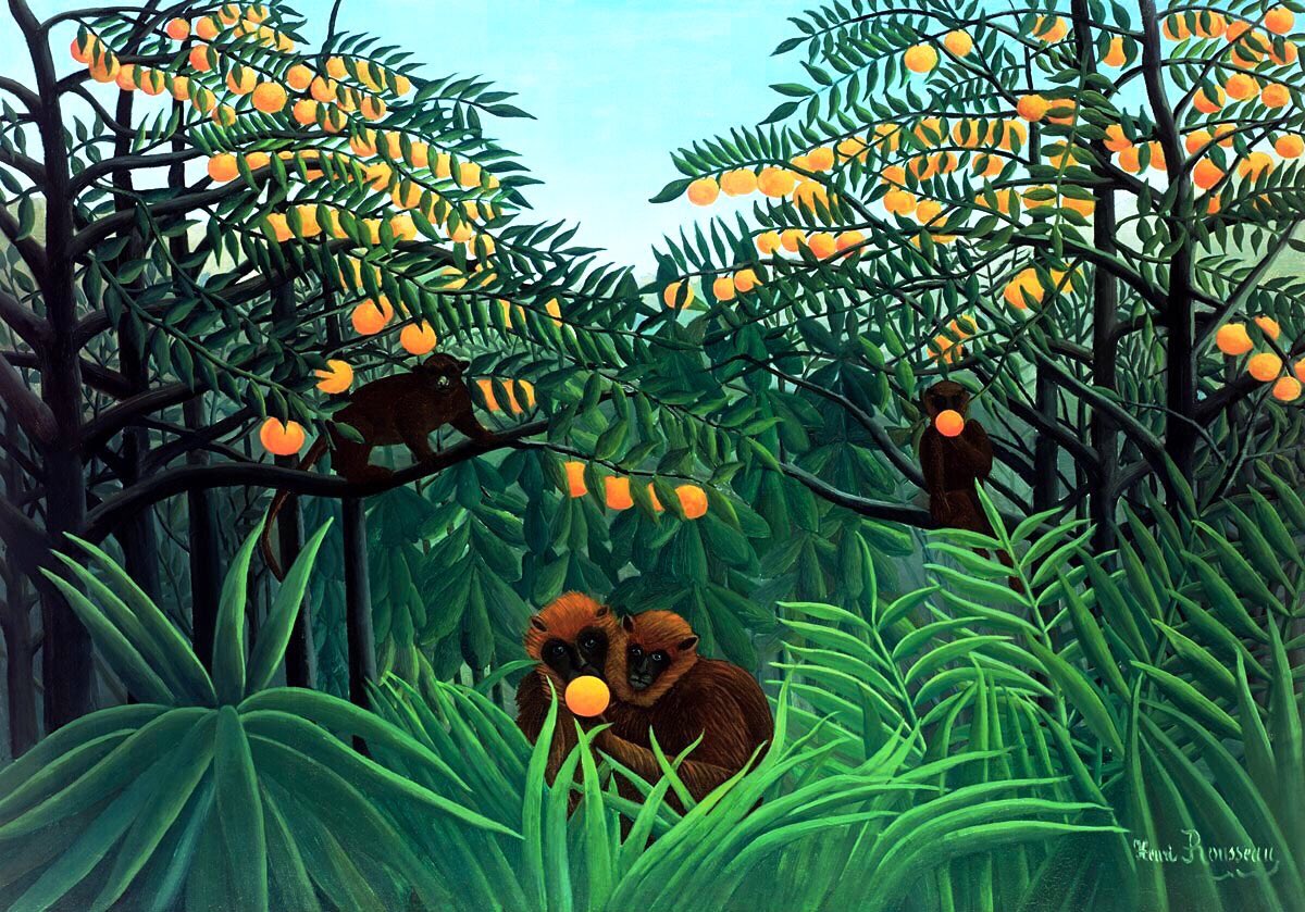 Robert Bohan on Twitter: "Thread: Henri Rousseau (1844-1910) was a ...