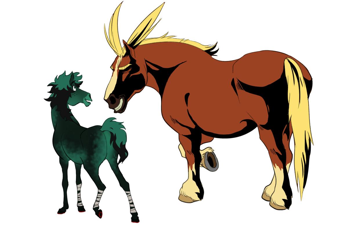 Naruto Characters As Horses